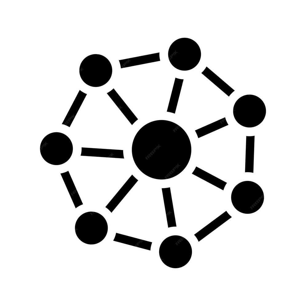 Premium Vector | Connection networking icon Premium Vector | Connection networking icon