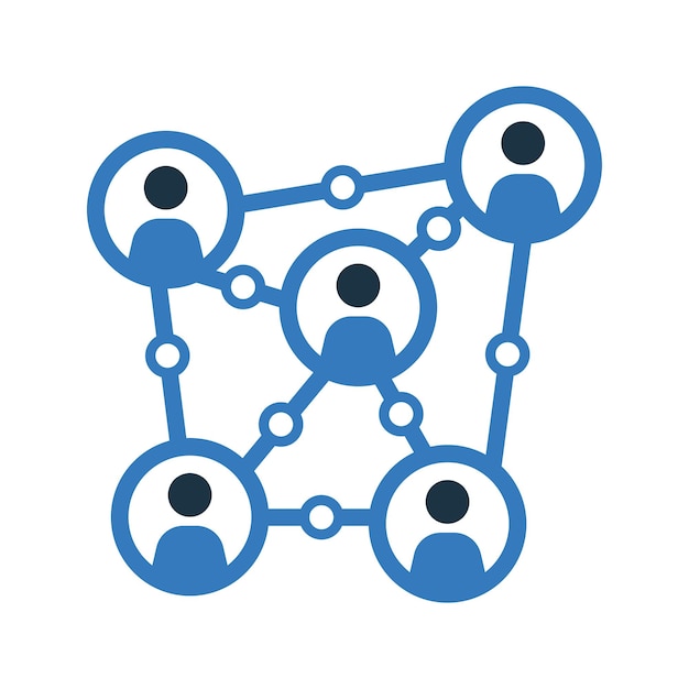 Premium Vector | Connections Networks icon Premium Vector | Connections Networks icon