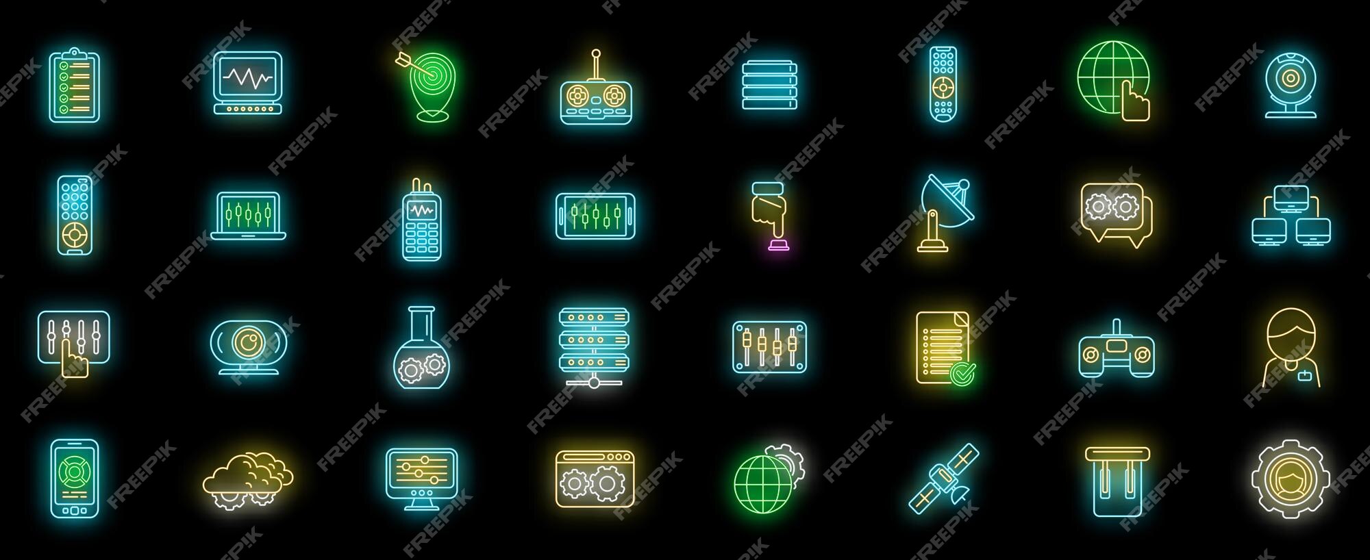 Premium Vector | Control icon outline vector Digital global Premium Vector | Control icon outline vector Digital global