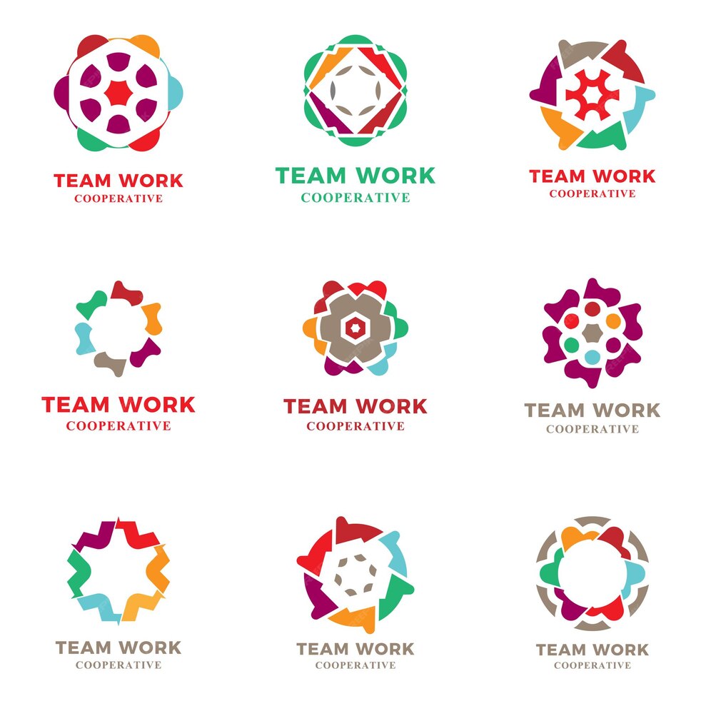 Premium Vector | Cooperative logo bundle Premium Vector | Cooperative logo bundle