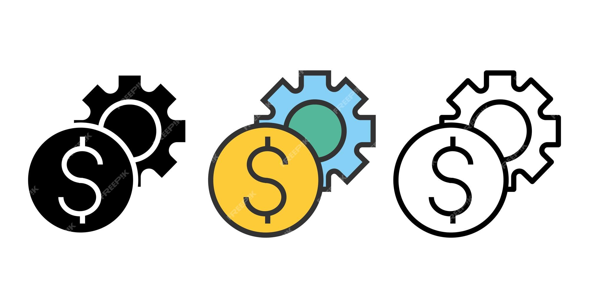 Premium Vector | Cost optimize vector icon Premium Vector | Cost optimize vector icon