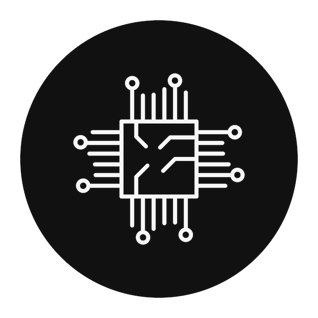Premium Vector | CPU Processor Vector Illustration Premium Vector | CPU Processor Vector Illustration