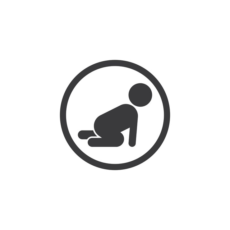Premium Vector | Crawling baby vector illustration design template Premium Vector | Crawling baby vector illustration design template