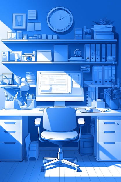 Creating Tranquil and Professional Office Spaces | Premium AI-generated ... Creating Tranquil and Professional Office Spaces | Premium AI-generated ...