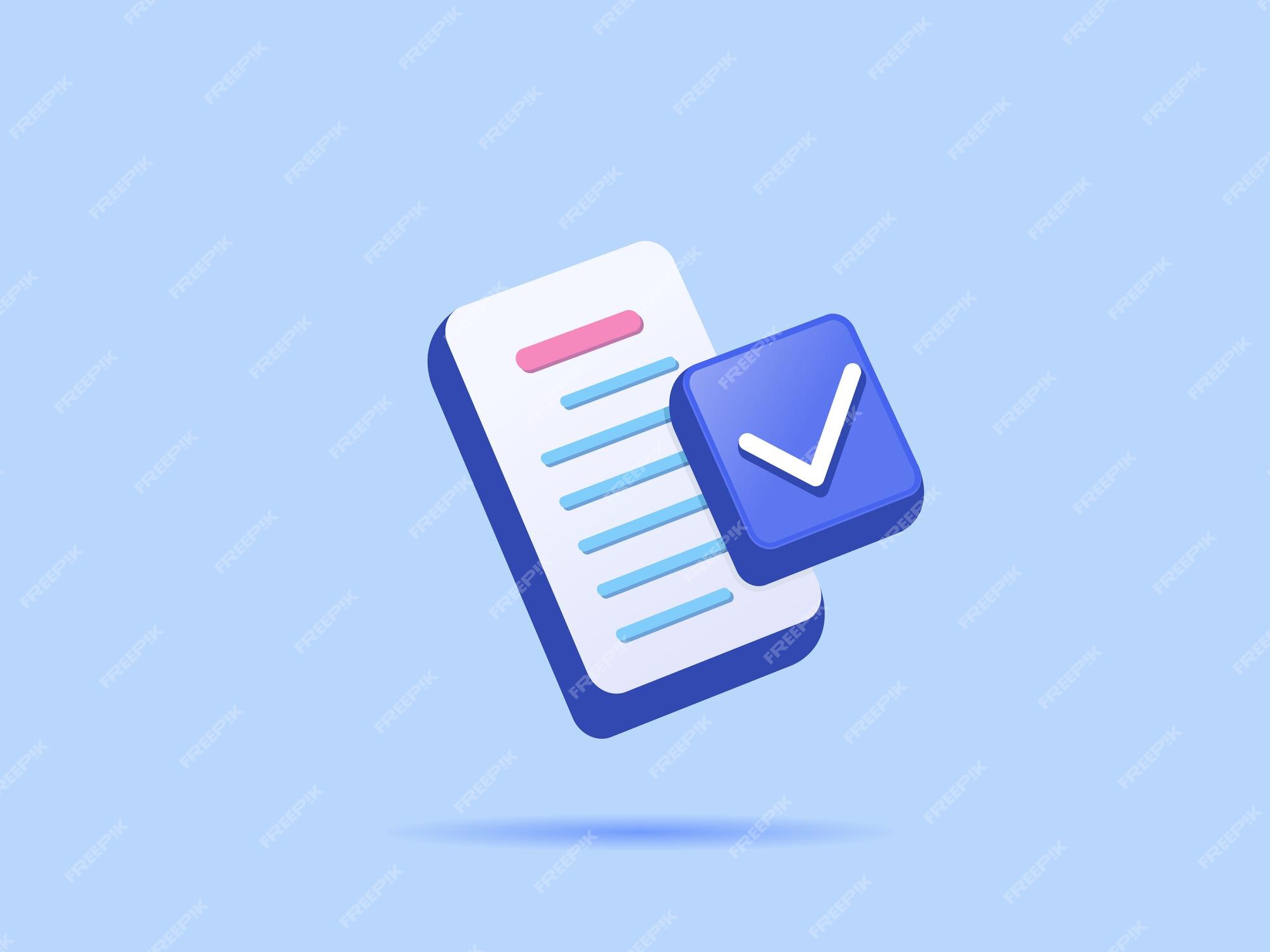 Premium Vector | Creative 3d documents icon stack paper sheets ... Premium Vector | Creative 3d documents icon stack paper sheets ...