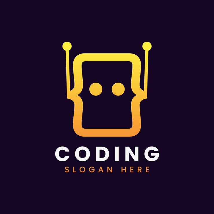 Premium Vector | Creative abstract modern programming coding logo ...