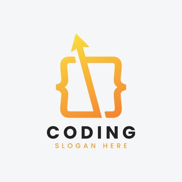 Premium Vector | Creative abstract modern programming coding logo ...