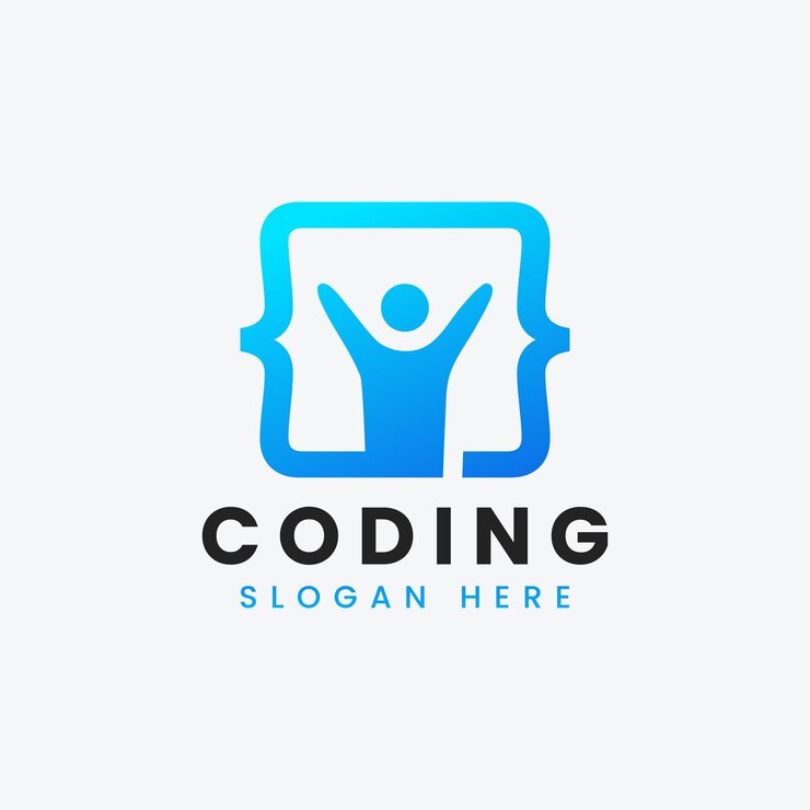 Premium Vector | Creative abstract modern programming coding logo ...