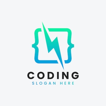 Premium Vector | Creative abstract modern programming coding logo ...