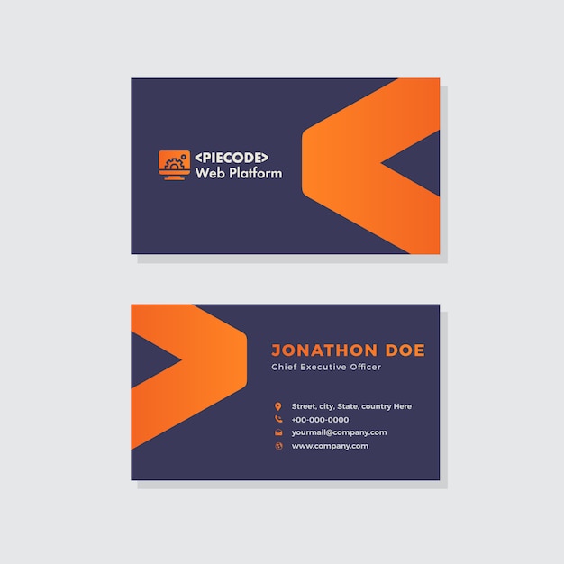 Premium Vector | Creative Agency Business Card Design Premium Vector | Creative Agency Business Card Design