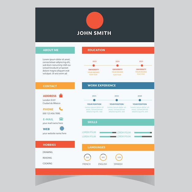 Premium Vector | Creative CV resume template teal green background ... Premium Vector | Creative CV resume template teal green background ...