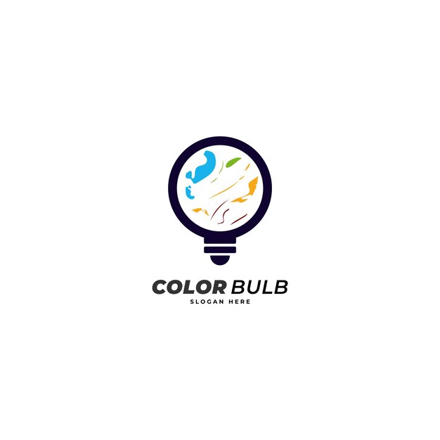Premium Vector | Creative idea light bulb color idea vector template Premium Vector | Creative idea light bulb color idea vector template