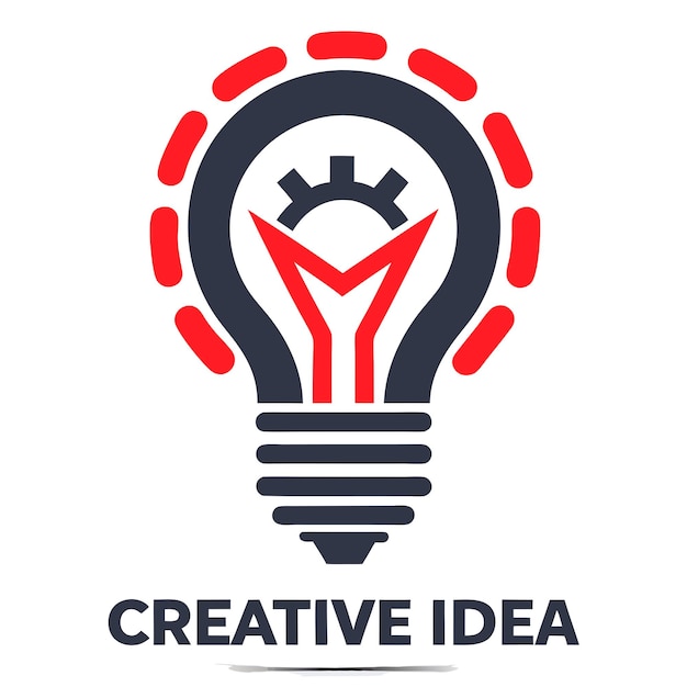 Creative idea logo design bulb icon symbol design | Premium AI ... Creative idea logo design bulb icon symbol design | Premium AI ...