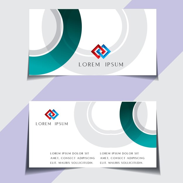 Premium Vector | Creative and professional business card template design Premium Vector | Creative and professional business card template design
