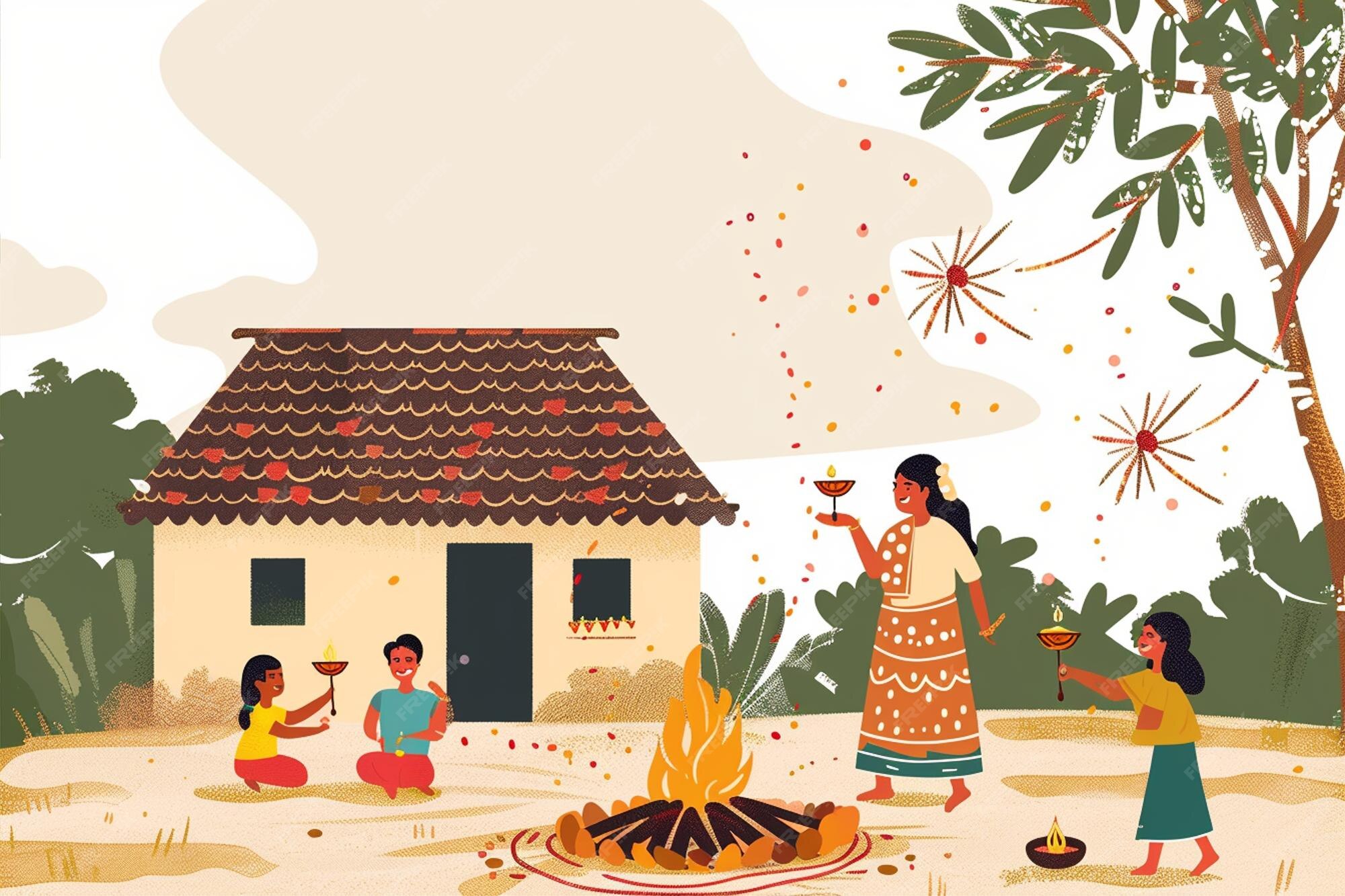 Creative Representation Diwali | Premium AI-generated vector Creative Representation Diwali | Premium AI-generated vector