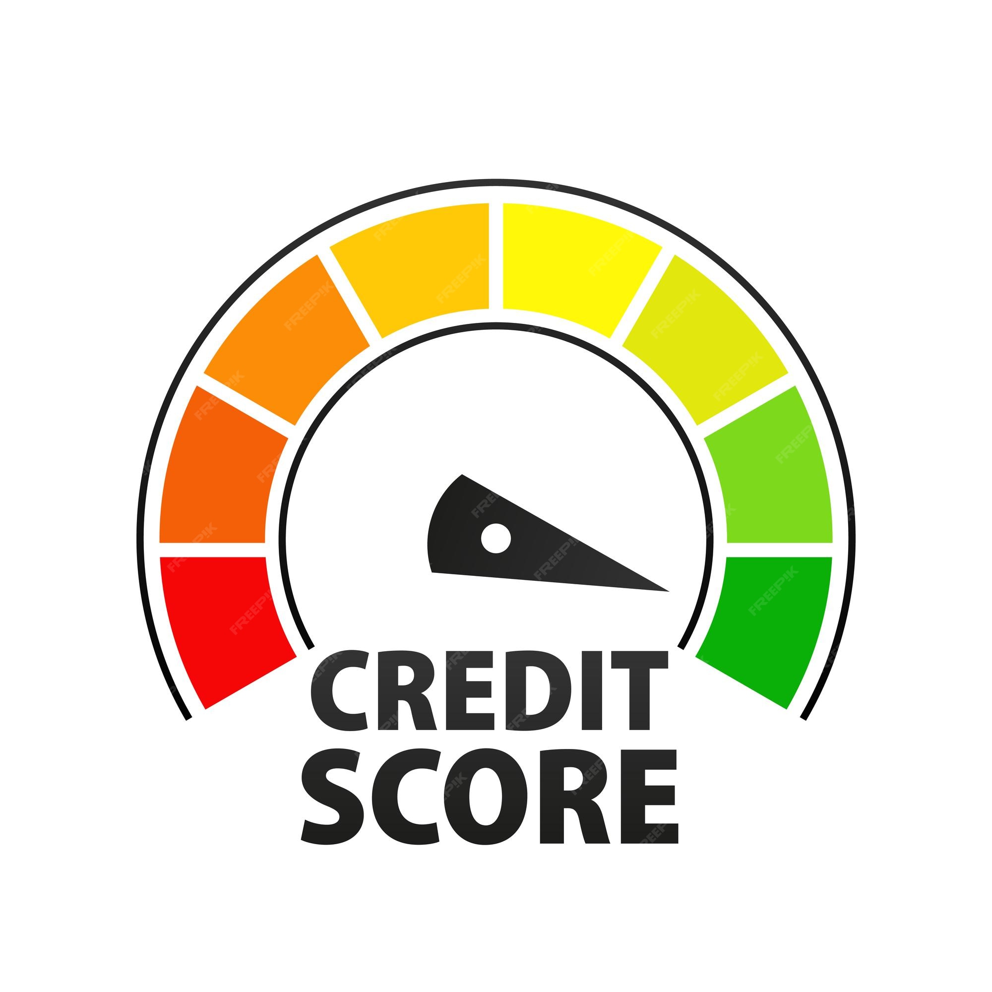 Premium Vector | Credit score scale rating credit score rating Premium Vector | Credit score scale rating credit score rating