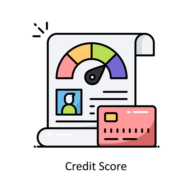 Credit Score Scale Chart Digital Use Vectors & Illustrations for Free ... Credit Score Scale Chart Digital Use Vectors & Illustrations for Free ...