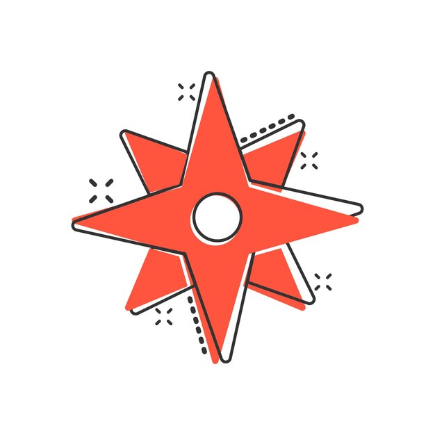 Premium Vector | Crossroad signpost icon in comic style Premium Vector | Crossroad signpost icon in comic style