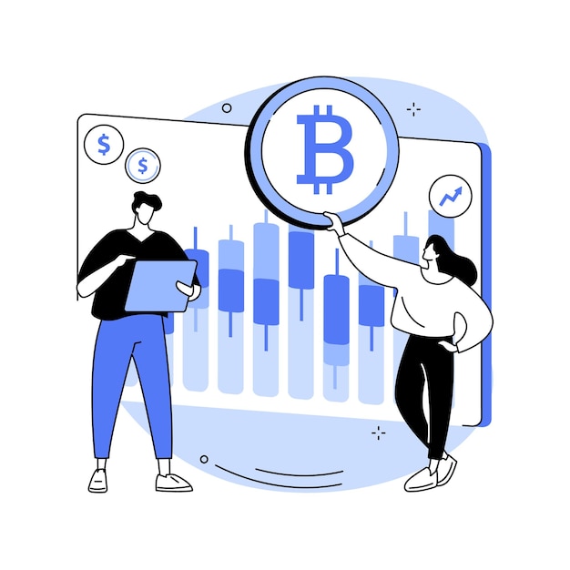 Premium Vector | Cryptocurrency trading desk abstract concept vector ... Premium Vector | Cryptocurrency trading desk abstract concept vector ...