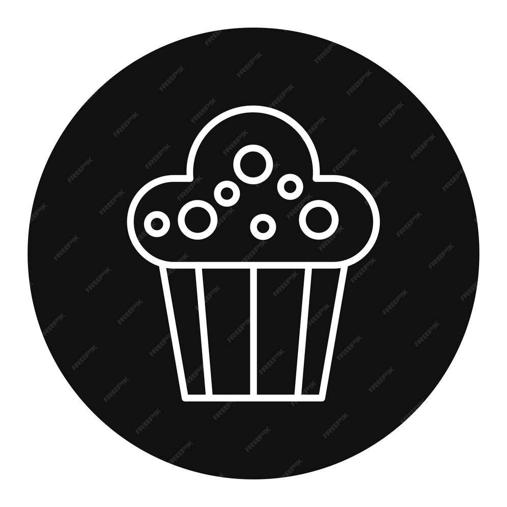 Premium Vector Cupcake Vector Illustration