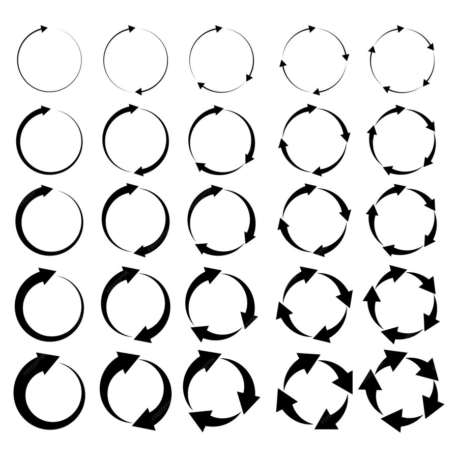 Premium Vector | Cursor arrow icon set forward icon recycle icon set ... Premium Vector | Cursor arrow icon set forward icon recycle icon set ...