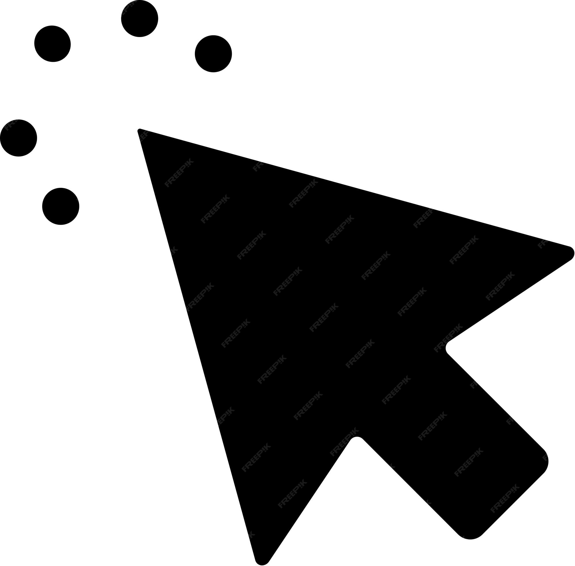 Premium Vector Cursor Click Pointer Mouse Cursor Pointer Icon Isolated Vector Illustration 8058