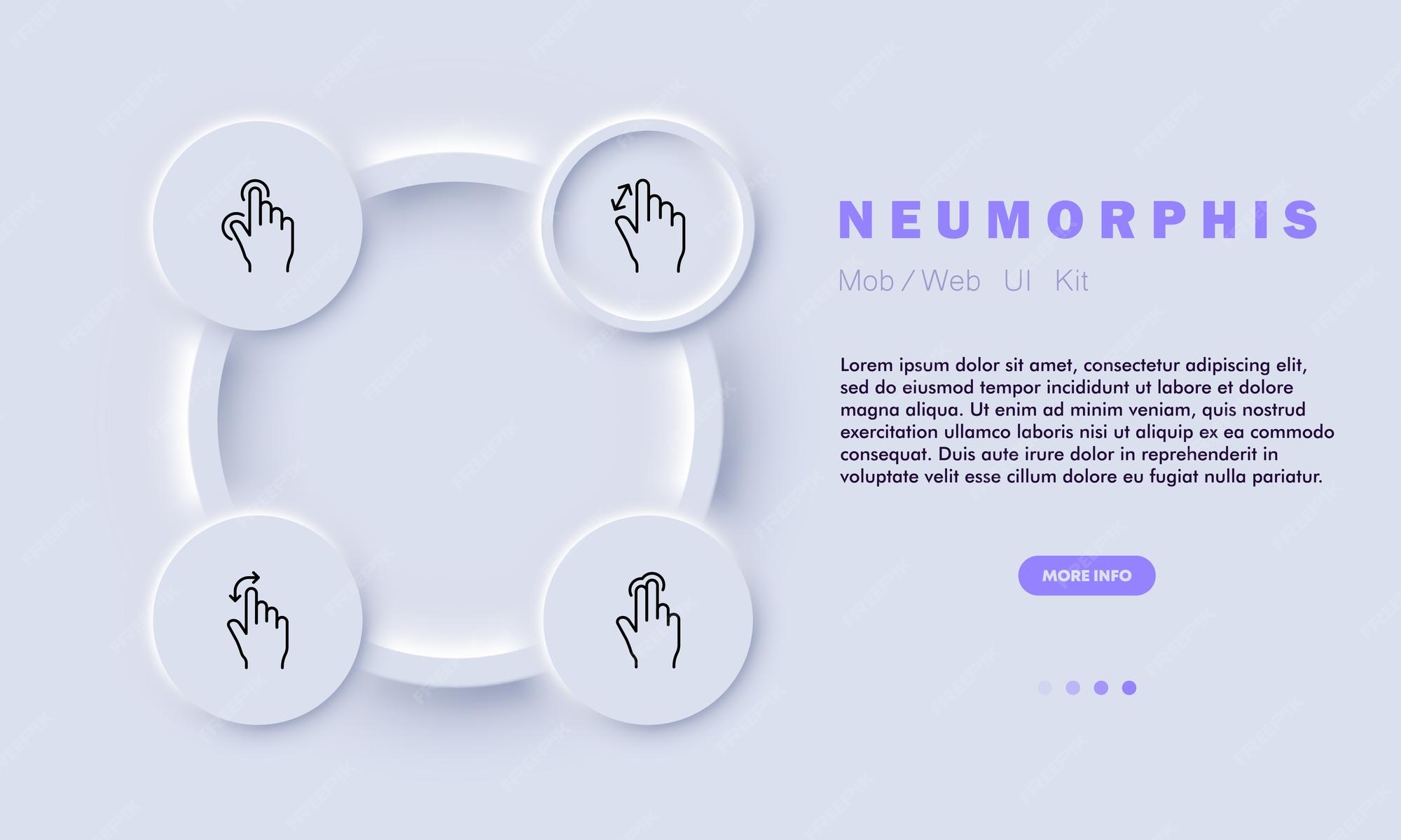 Premium Vector | Cursor icon set Hand cursor sign Computer mouse ...