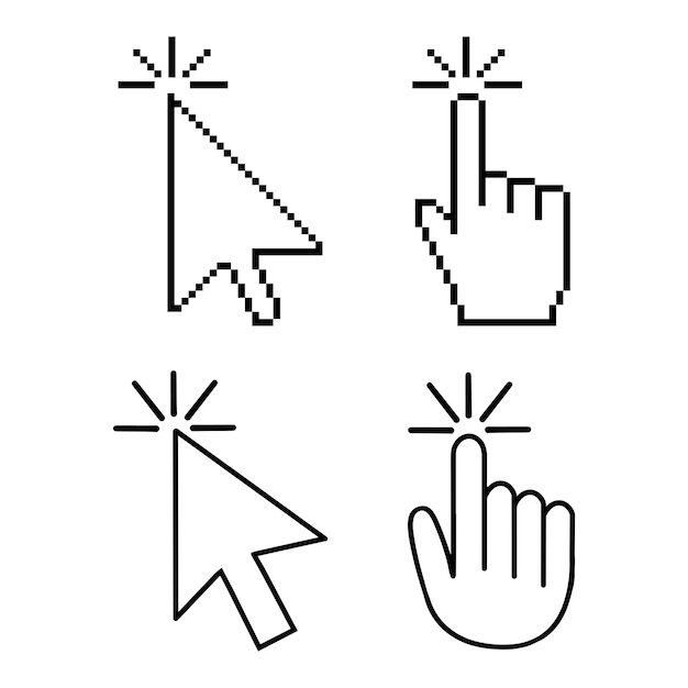 Hand Cursor Png Images - Free Download on Freepik