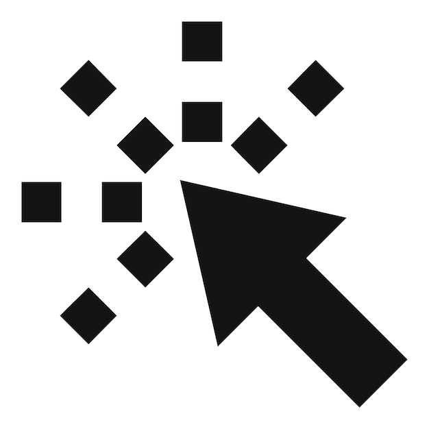 Cursor internet icoon Eenvoudige illustratie van cursor internet vector ... Cursor internet icoon Eenvoudige illustratie van cursor internet vector ...