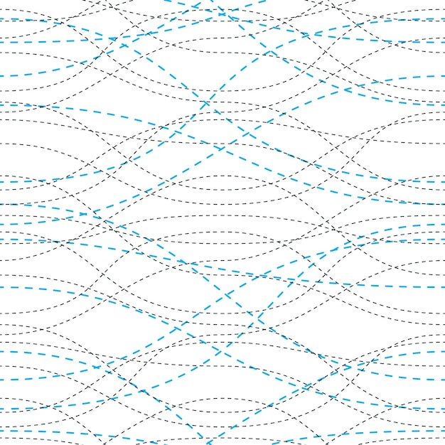 Premium Vector | Curve wavy lines seamless pattern, vector repeat ... Premium Vector | Curve wavy lines seamless pattern, vector repeat ...