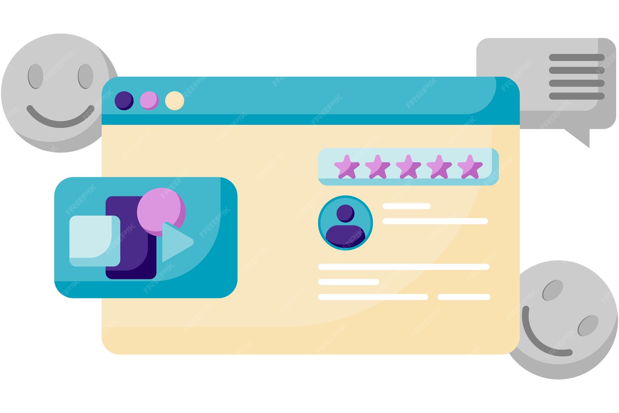 Premium Vector | Customer feedback Premium Vector | Customer feedback