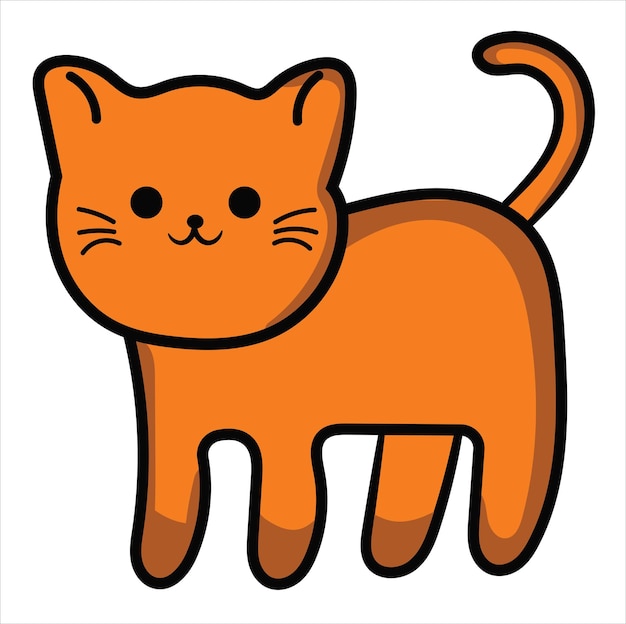 Premium Vector | Cut cat vector Premium Vector | Cut cat vector