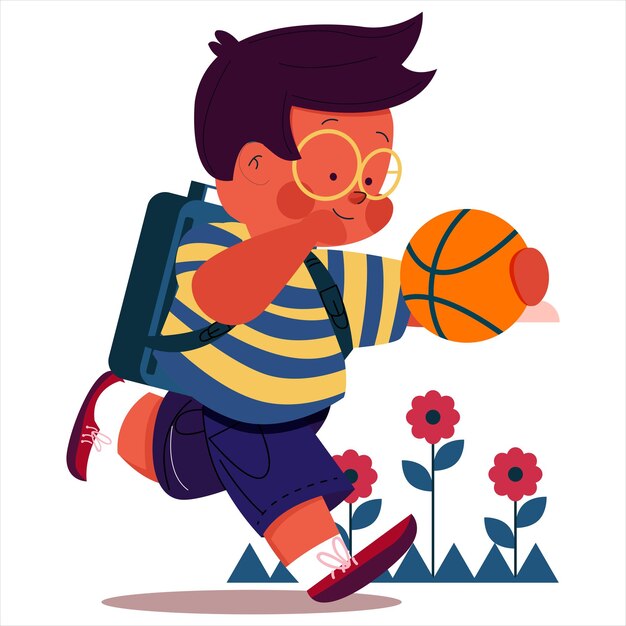 Premium Vector | Cute boy colorful vector Premium Vector | Cute boy colorful vector