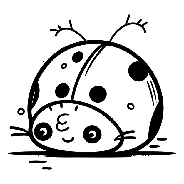 Cute cartoon ladybug Vector illustration of a ladybug | Premium AI ... Cute cartoon ladybug Vector illustration of a ladybug | Premium AI ...