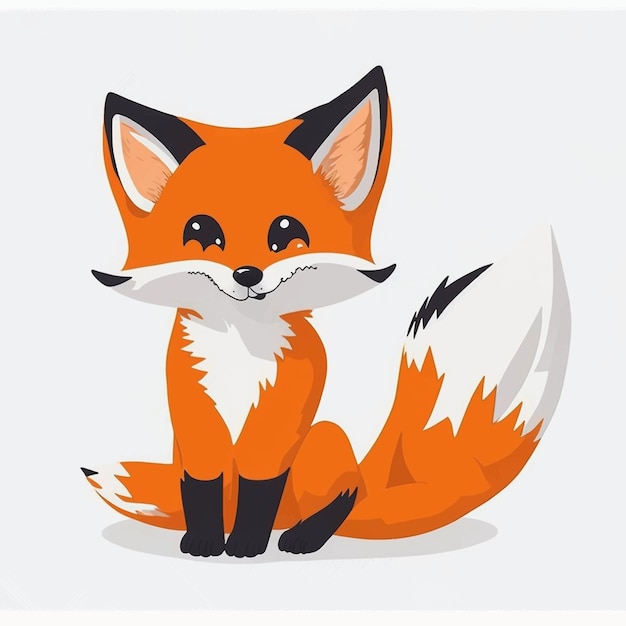 Premium Vector | Cute fox cartoon vector Premium Vector | Cute fox cartoon vector