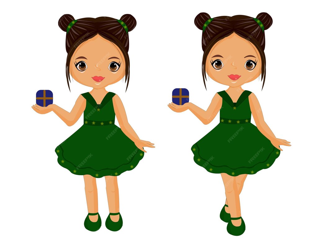 Premium Vector Cute Girl Vector