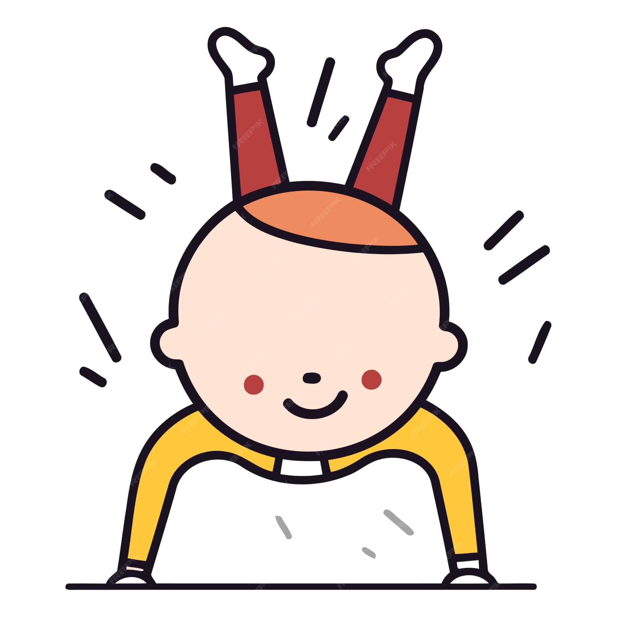 Premium Vector | Cute little baby boy vector illustration Cute little ... Premium Vector | Cute little baby boy vector illustration Cute little ...