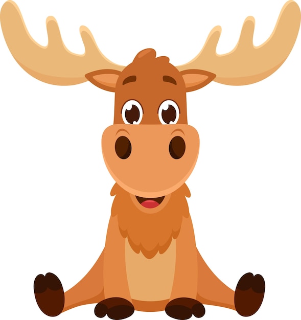 Moose cartoon character store