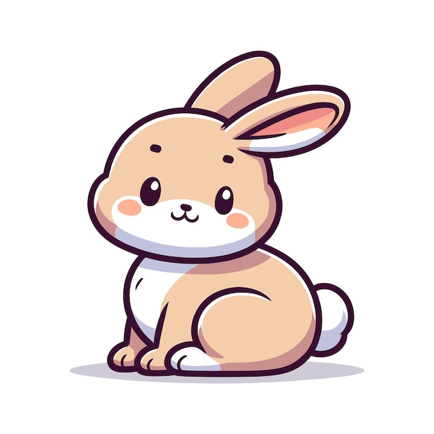 Premium Vector | Cute rabbit vector illustration Premium Vector | Cute rabbit vector illustration