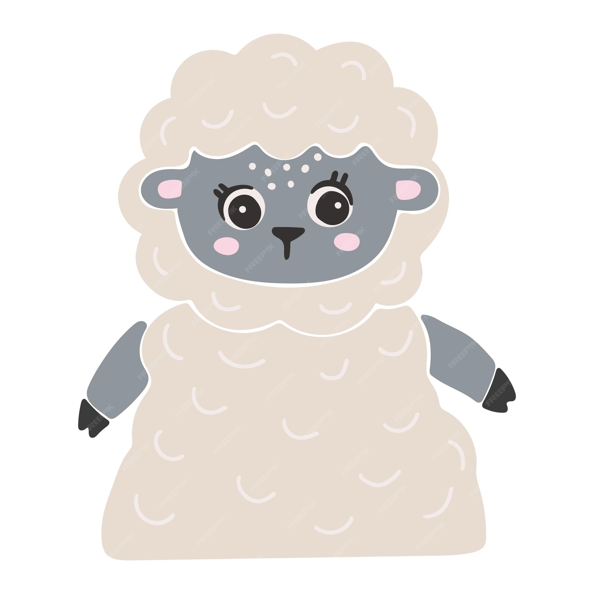 Premium Vector | Cute sheep vector farm animal isolted vector cute ... Premium Vector | Cute sheep vector farm animal isolted vector cute ...