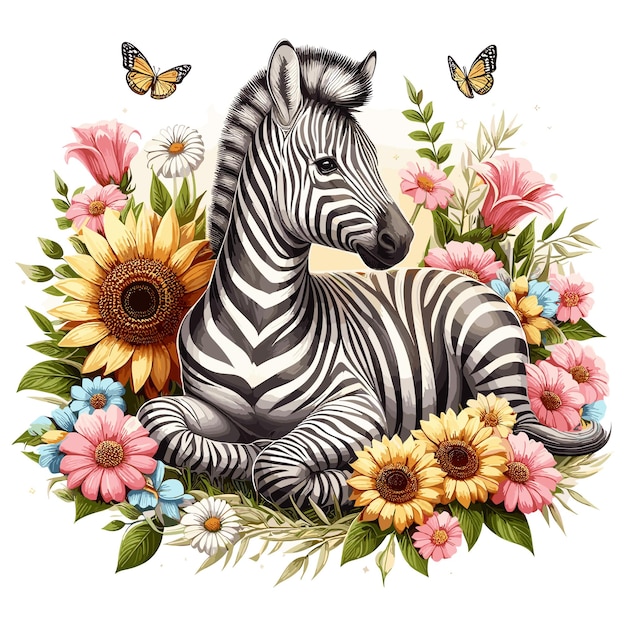 Premium Vector | Cute Zebra Vector Cartoon illustration Premium Vector | Cute Zebra Vector Cartoon illustration