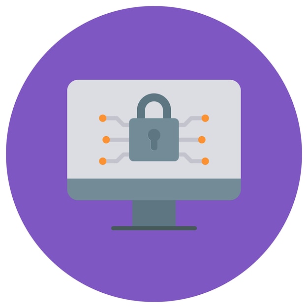 Premium Vector | Cyber Security Flat Illustration Premium Vector | Cyber Security Flat Illustration