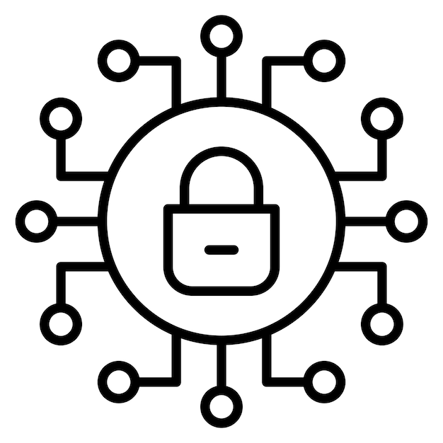 Premium Vector | Cyber security vector illustration style Premium Vector | Cyber security vector illustration style