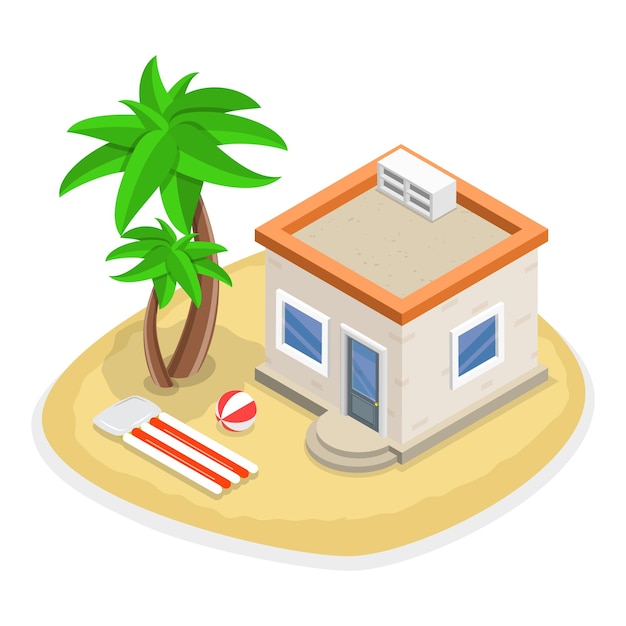 Premium Vector | D isometric flat vector set of bungalows dwelling huts ... Premium Vector | D isometric flat vector set of bungalows dwelling huts ...