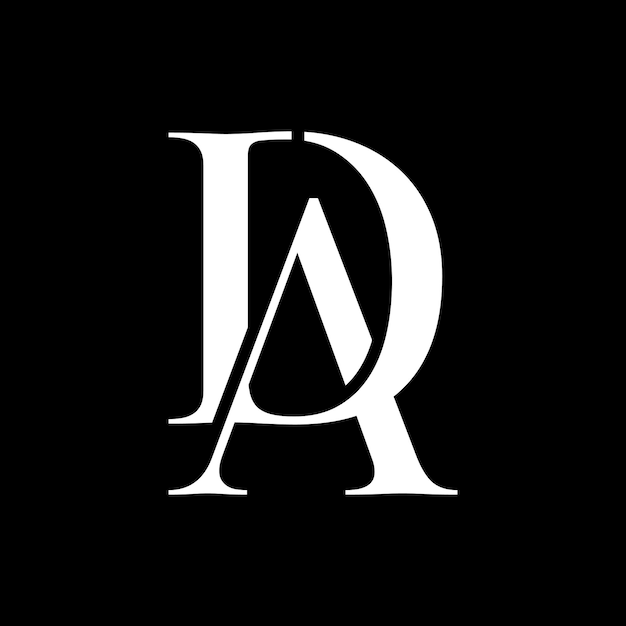 Premium Vector DA logo AD logo
