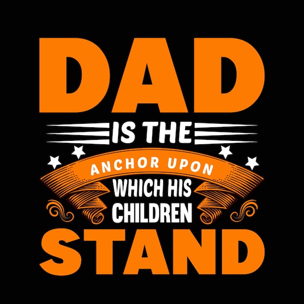 Premium Vector | Dad stand design Premium Vector | Dad stand design