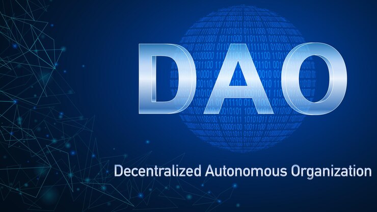 Premium Vector | Dao, decentralized autonomous organization concept ... Premium Vector | Dao, decentralized autonomous organization concept ...