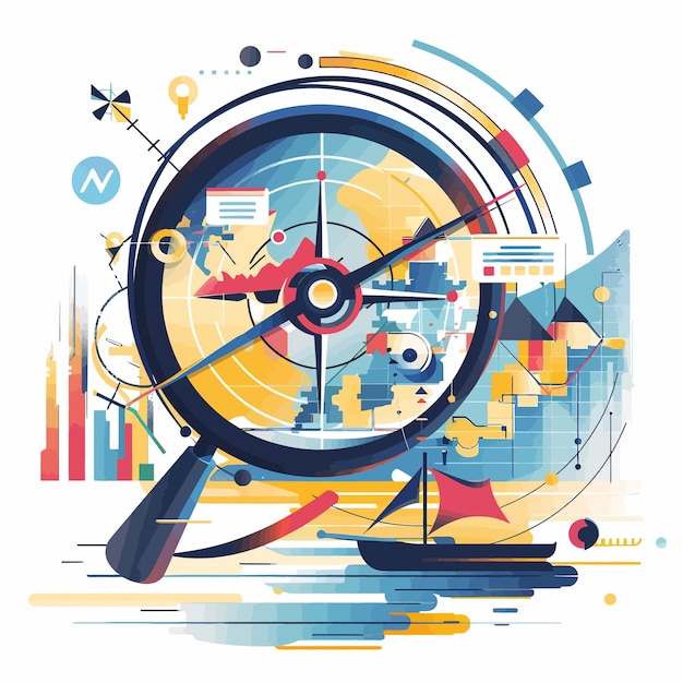 Premium Vector | Data_analytics_vector_illustration Premium Vector | Data_analytics_vector_illustration