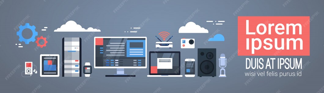 Premium Vector | Data center cloud computer connection hosting server database synchronize ...