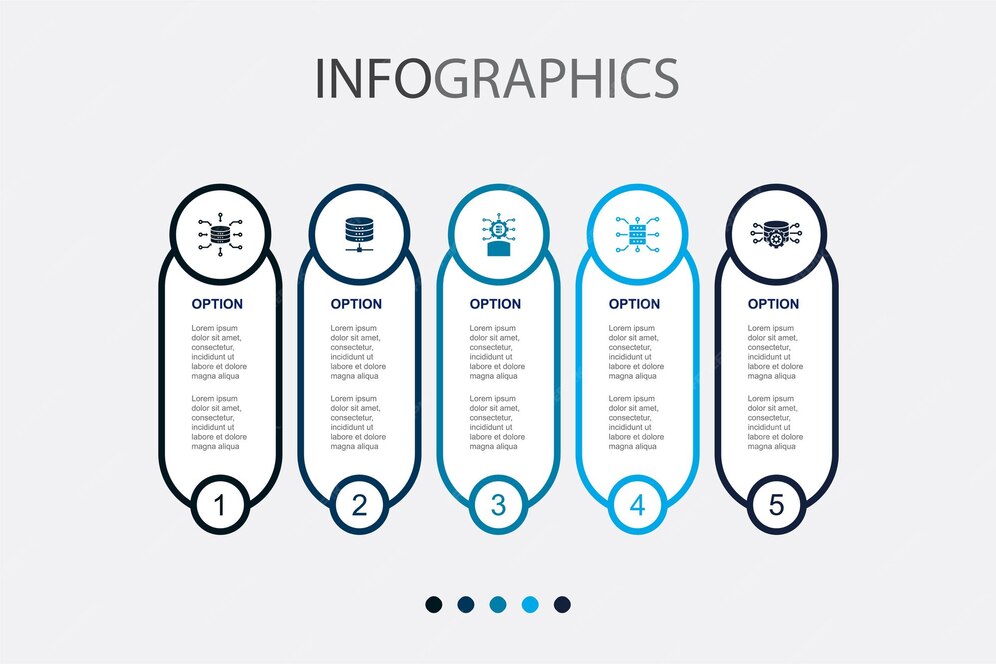 Premium Vector | Data integration database data scientist data storage ...